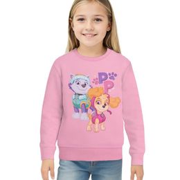 PAW PATROL Sweatshirt Pullover Oberteil in rosa | Gr.: 98/104