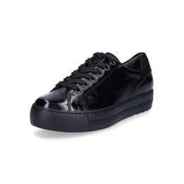 Paul Green Sneaker in Schwarz Lack | Gr.: 40