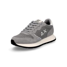 SUN68 Sneaker Ally Glitter Textile in Grau | Gr.: 39