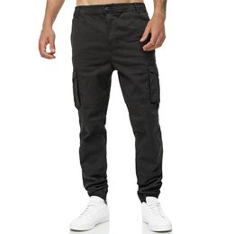 Tazzio Cargohose "A300" - Regular Fit - in Schwarz | Gr.: W36