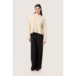 Soaked in Luxury Strickpullover SLJoya Baggy fit in Whitecap Gray | Gr.: M