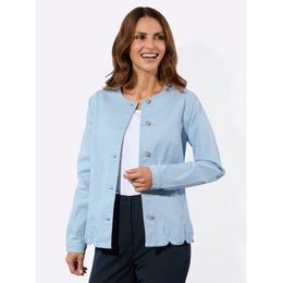 WITT WEIDEN Jeansbluse in eisblau | Gr.: 38