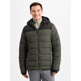Nils Sundström Nils Sundström Steppjacke in khaki schwarz - 0008 | Gr.: XL