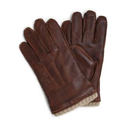 Pearlwood Handschuhe aus Leder in cognac - 0001 | Gr.: S