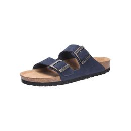 Finn Comfort Tieffu&szlig;bett Pantolette PAMPELONNE SLIM in blau | Gr.: 45