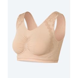 Schlankst&uuml;tz Kollektion Classic PU R-Bustier Schimmerdesign Antirutsch