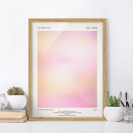 Bilderwelten Bild mit Rahmen A Divine Message - Feminine No.444