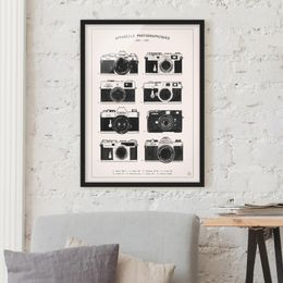 Bilderwelten Bild mit Rahmen Appareils Photographiques