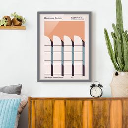 Bild mit Rahmen Bauhaus Archiv - Plakat