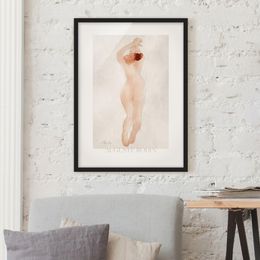 Bilderwelten Bild mit Rahmen Auguste Rodin - Frauenakt