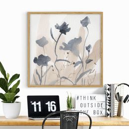 Bild mit Rahmen April Blumen