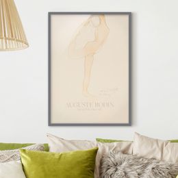 Bilderwelten Bild mit Rahmen Auguste Rodin - Frauenakt II