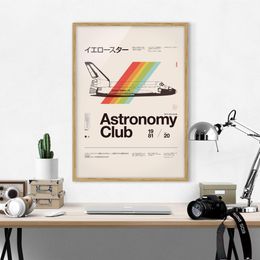 Bild mit Rahmen Astronomy - Club