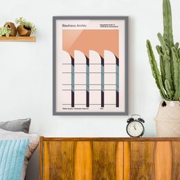 Bild mit Rahmen Bauhaus Archiv - Plakat