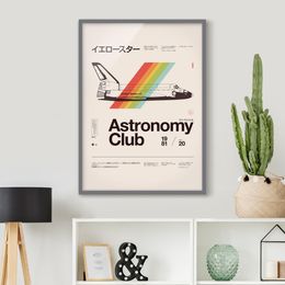 Bild mit Rahmen Astronomy - Club