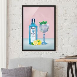 Bilderwelten Bild mit Rahmen Bombay Sapphire
