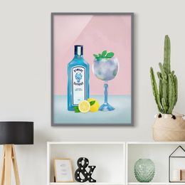 Bild mit Rahmen Bombay Sapphire