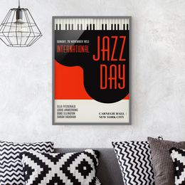 Bild mit Rahmen Jazzy Days - Plakat
