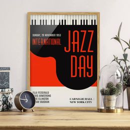 Bild mit Rahmen Jazzy Days - Plakat
