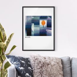 Bilderwelten Bild mit Rahmen Paul Klee - Der Bote des Herbstes