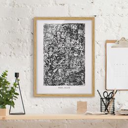 Bild mit Rahmen Paul Klee - Small World