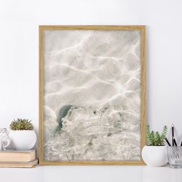 Bild mit Rahmen Kristallklares Wasser
