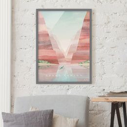 Bild mit Rahmen Reiseposter - Grand Canyon