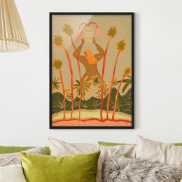Bilderwelten Bild mit Rahmen Die Amazone