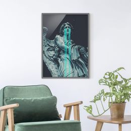 Bild mit Rahmen Digitale Tr&auml;nen