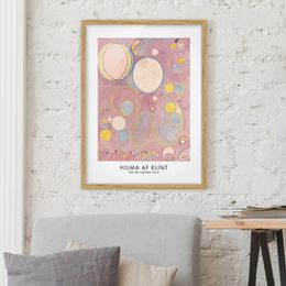 Bild mit Rahmen Hilma Af Klint - The ten largest no.8