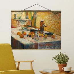 Bilderwelten Stoffbild mit Posterleisten Henri Matisse - Erstes Orangen-Stilleben