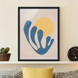 Bilderwelten Bild mit Rahmen Sonnenaufgang mit Matisse