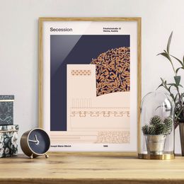 Bild mit Rahmen Secession - Plakat
