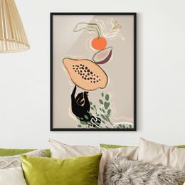 Bilderwelten Bild mit Rahmen Tanz der Fr&uuml;chte
