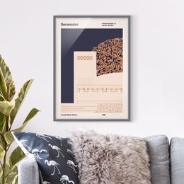 Bild mit Rahmen Secession - Plakat