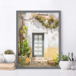 Bild mit Rahmen T&uuml;r in &Oacute;bidos