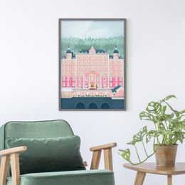 Bild mit Rahmen The Grand Budapest Hotel