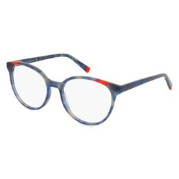 comma, Comma 70181 Brille Unisex | Fassung: Vollrand, Butterfly, Blau Pink
