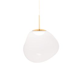 Tom Dixon Melt LED Pendant Opal/Gold