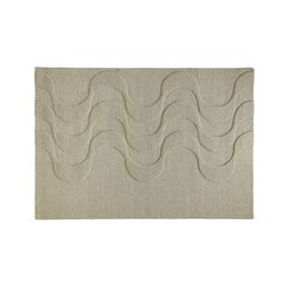 H&ouml;ffner Handtuft-Teppich Flow beige Wolle Ma&szlig;e (cm): B: 160 &raquo; H&ouml;ffner