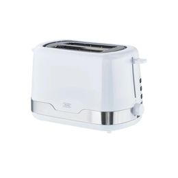 KHG Toaster TO-857 WE2 ¦ weiß ¦ Metall,Edelstahl,Kunststoff ¦ Maße (cm): B: 30 H: 18 T: 16.5 » Höffner