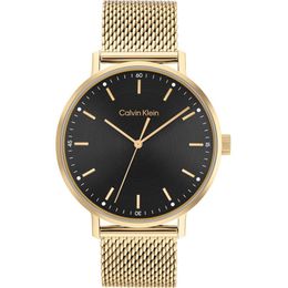 Calvin Klein Uhr Herren Gr&ouml;&szlig;e One Size gold / schwarz