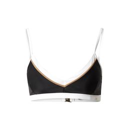 BOSS Bikinitop Damen Gr&ouml;&szlig;e 100 hellbraun / schwarz / wei&szlig;