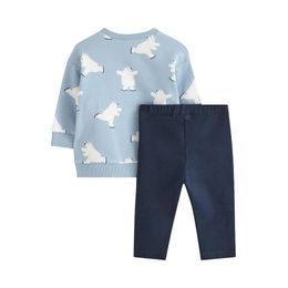 Lindex Set Jungen Größe 74 navy / hellblau / weiß