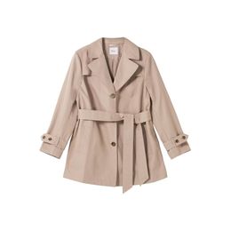 sheego Mantel Damen Gr&ouml;&szlig;e L/XL beige Wintermantel