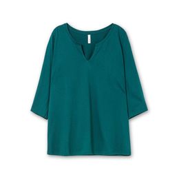 sheego Shirt Damen Gr&ouml;&szlig;e XXL/XXXL petrol