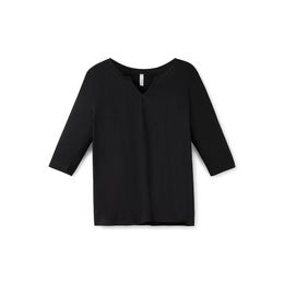 sheego Shirt female Black size 44/46