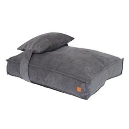 PET & Co. Pet & Co Hundebett Cordi Luxus grau/ grau L