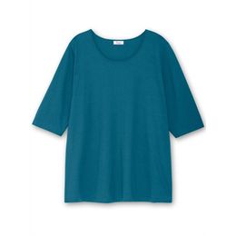 sheego Shirt Damen Gr&ouml;&szlig;e M blau