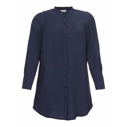 sheego Bluse Damen Größe M/L marine